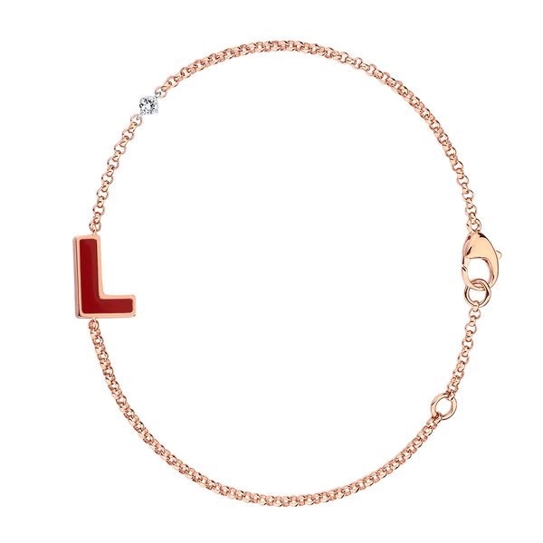 Letter L bracelet – daniellakronfle